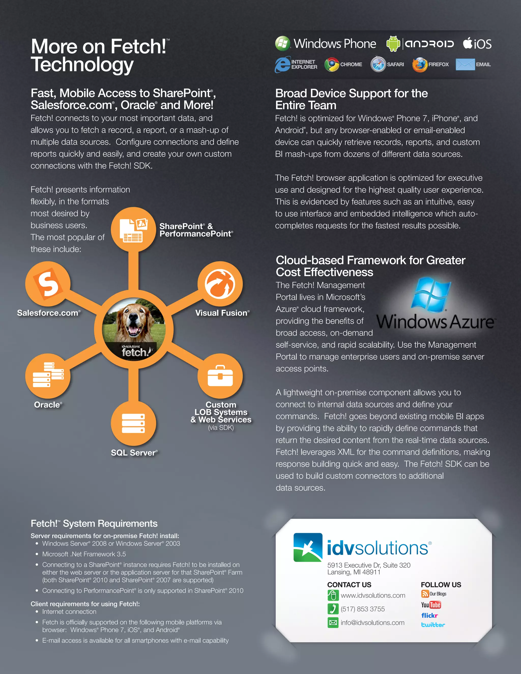 Fetch! brochure | PDF