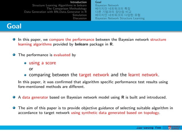 A Study on Comparison of Bayesian Network Structure Learning Algorithms for Selecting ...