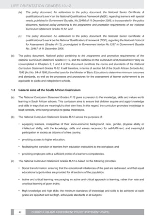 FET PHASE Life Orientation Caps Doc. | PDF