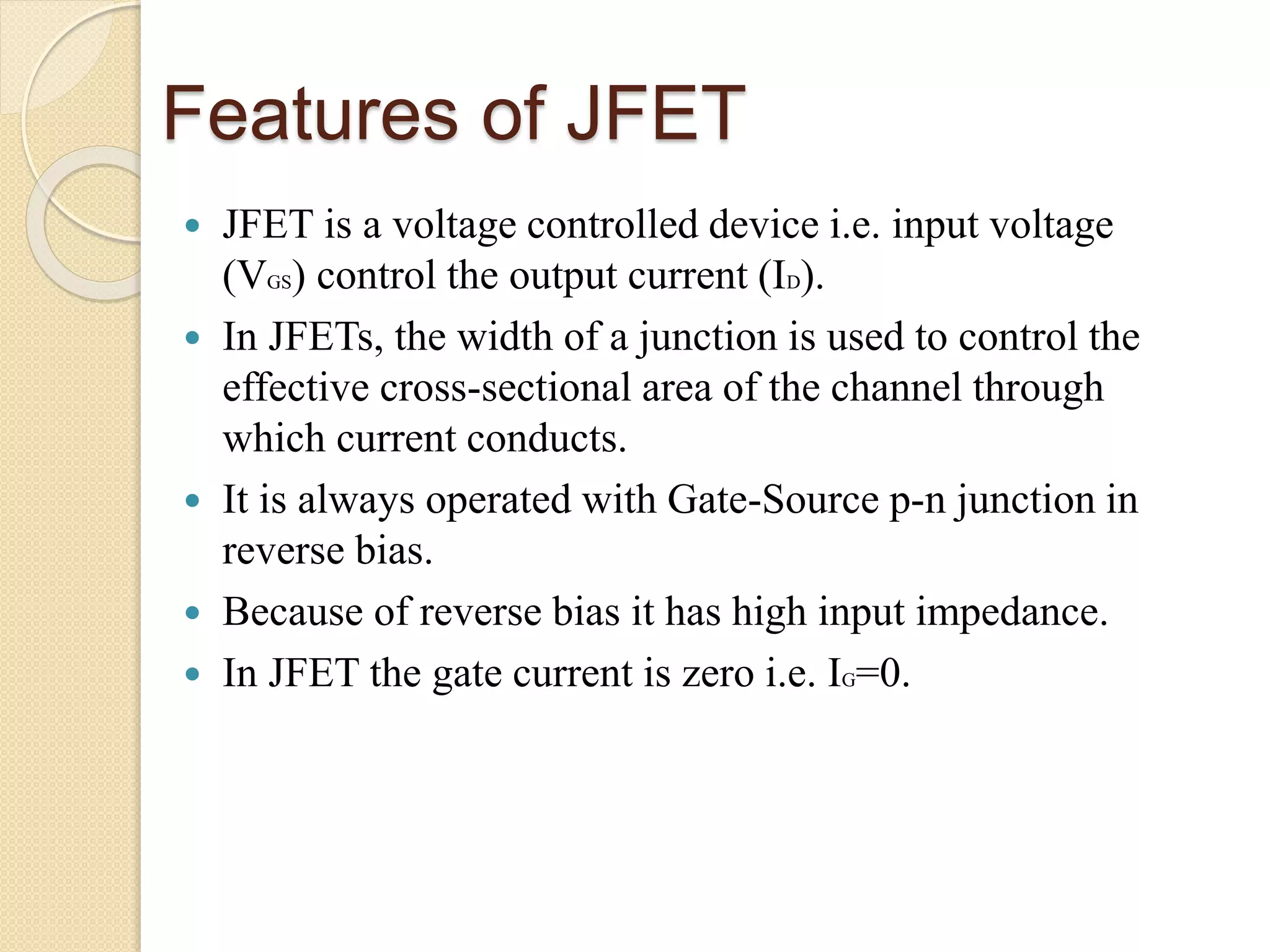 Field Effect Transistor ppt | PPTX