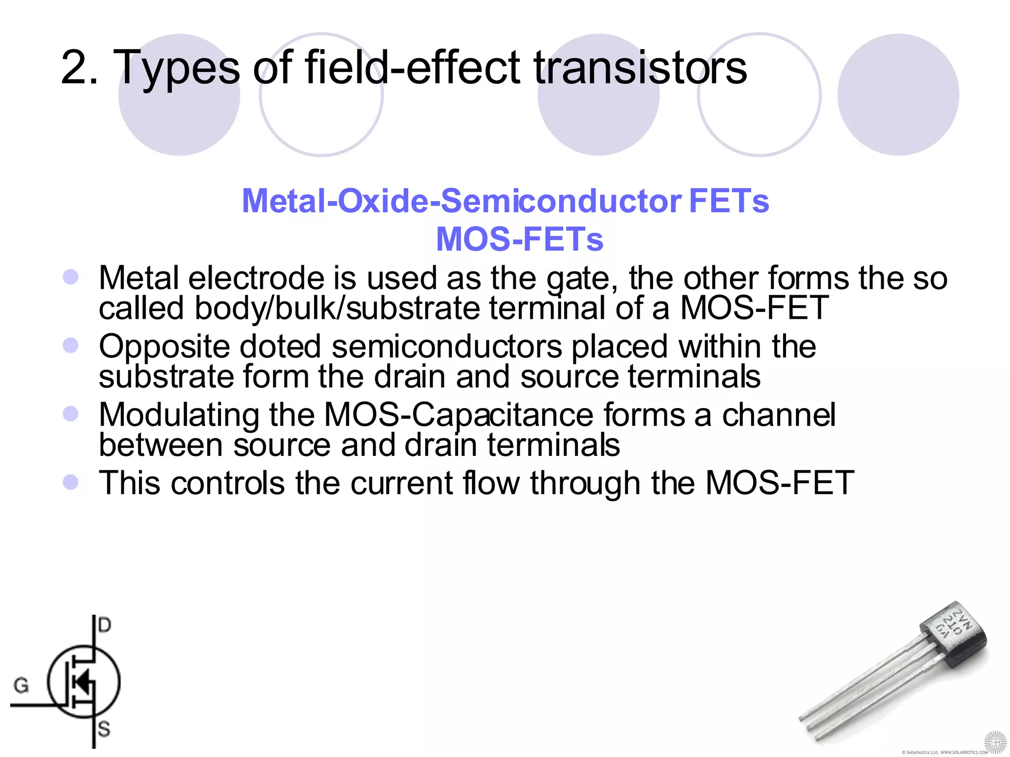 Field-Effect Transistors | PPT