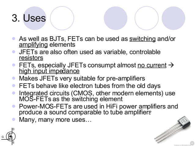 Field-Effect Transistors | PPT | Consumer Electronics | Technology & Computing