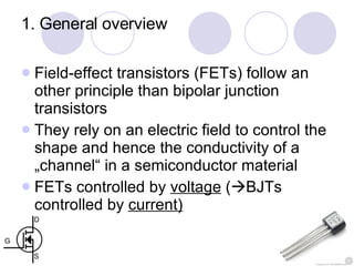 Field-Effect Transistors | PPT