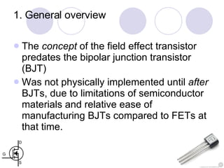 Field-Effect Transistors | PPT