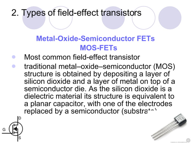 Field-Effect Transistors | PPT | Consumer Electronics | Technology & Computing