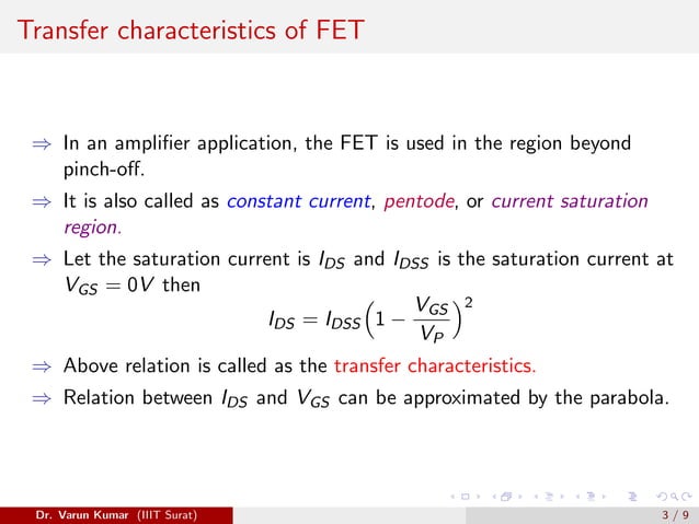 Fet small signal model | PDF | Physics | Science