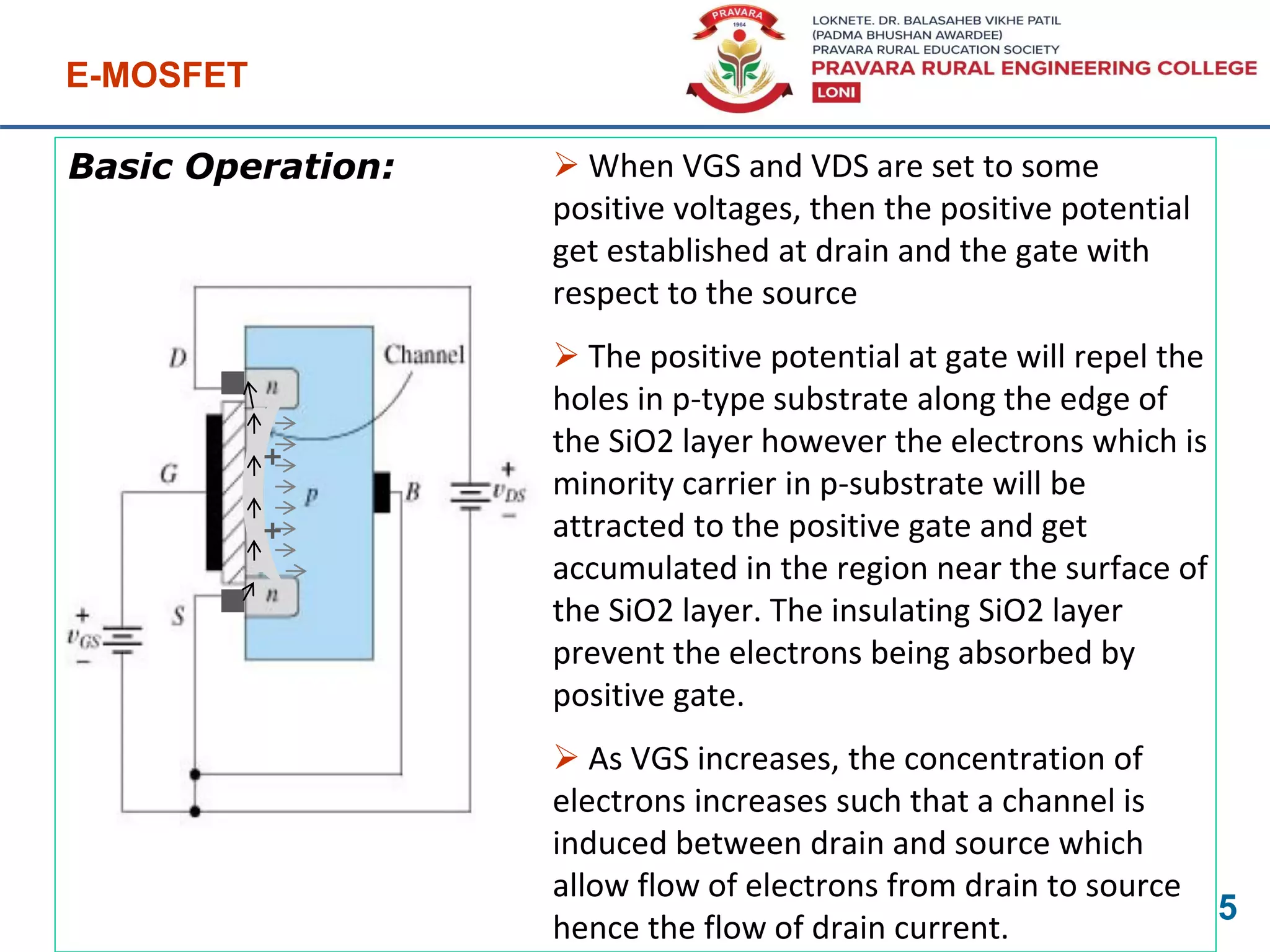 E- MOSFET | PDF