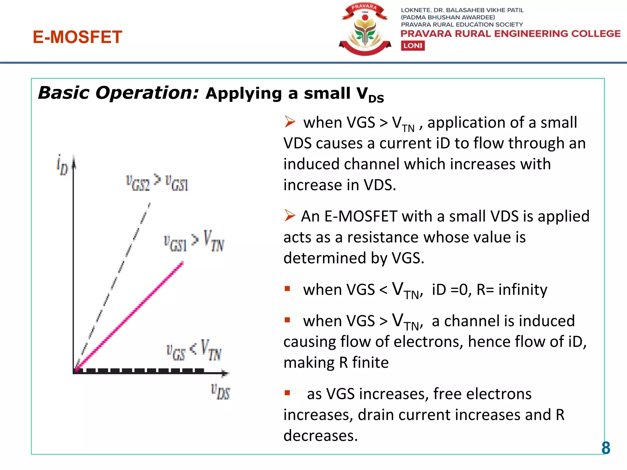 E- MOSFET | PDF