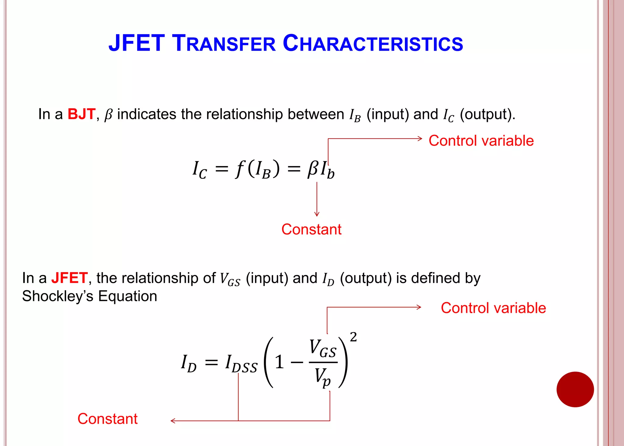 Field Effect Transistor | PPTX