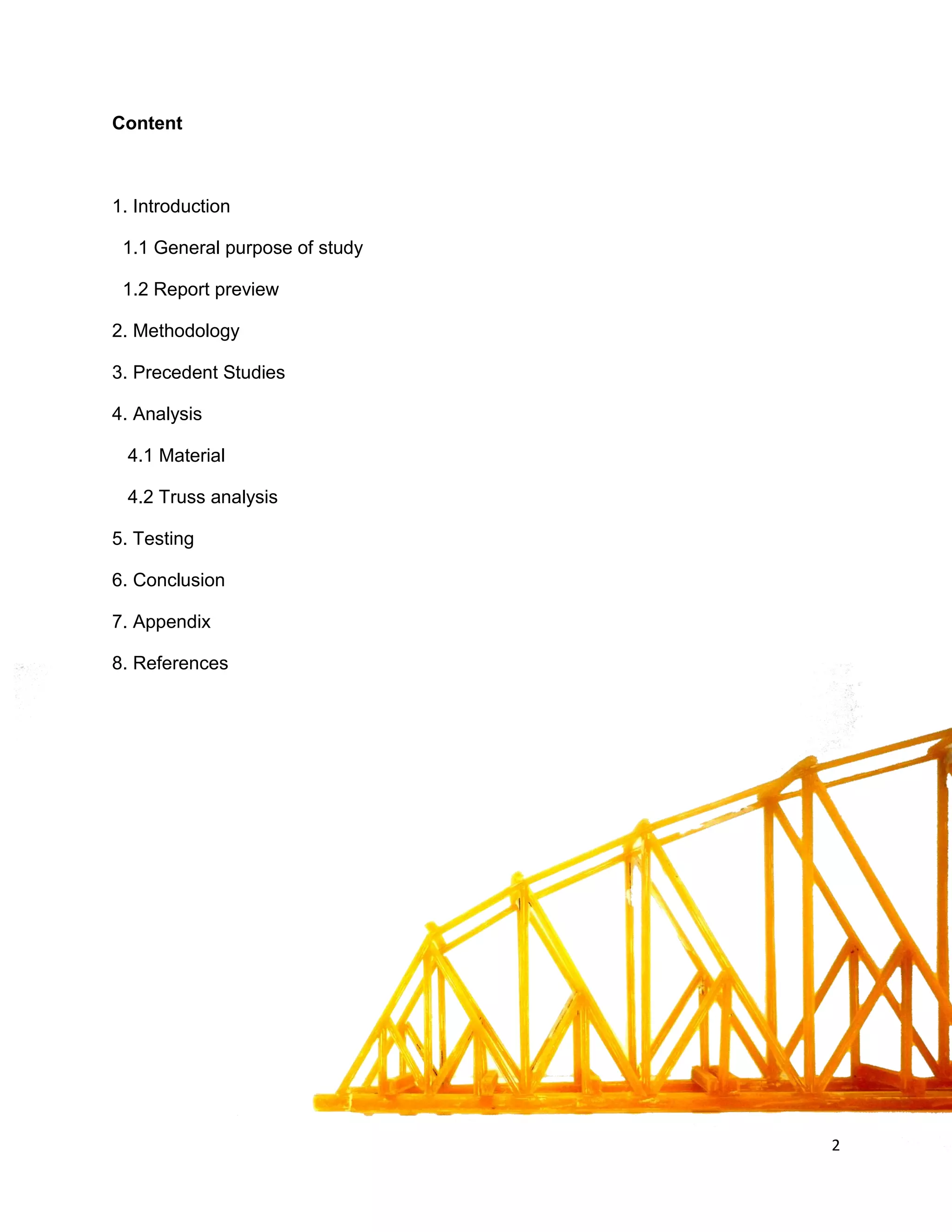 Fettucine truss bridge | PDF
