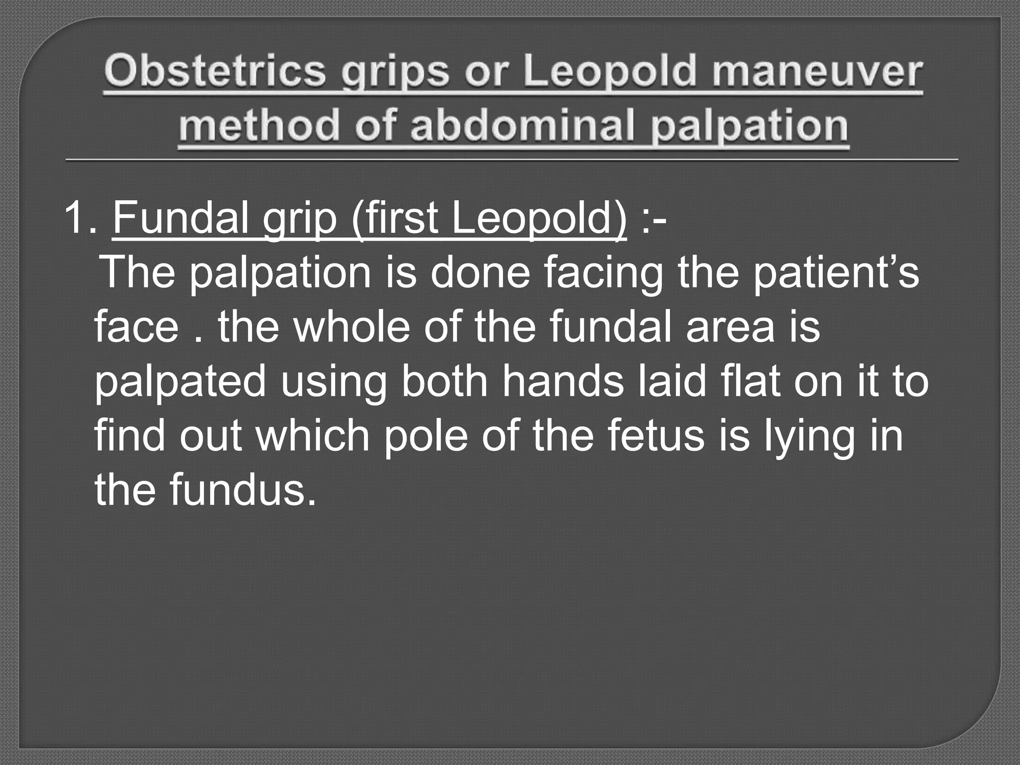 Fetus in utero | PPTX