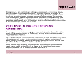 Feţe De Mase | PDF