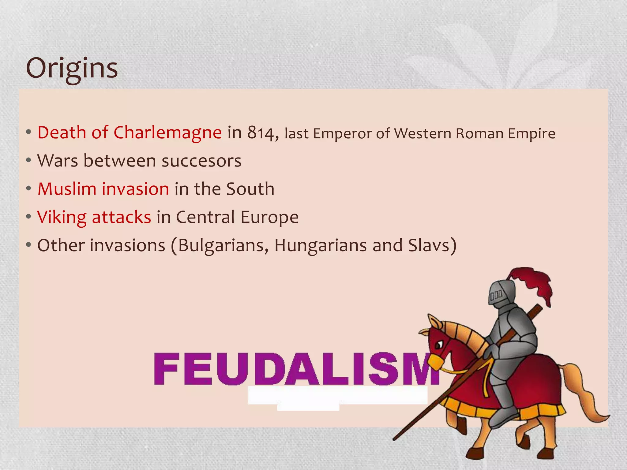 Feudal europe | PPT