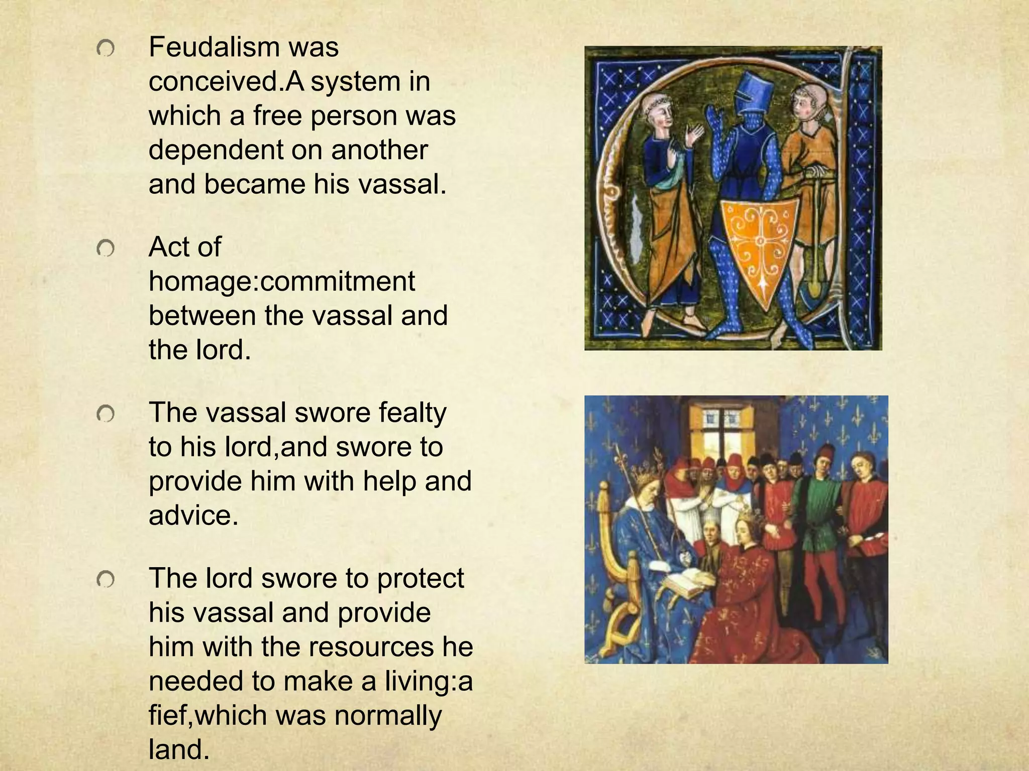 Feudal europe | PPTX