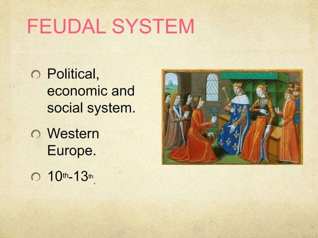 Feudal europe | PPTX