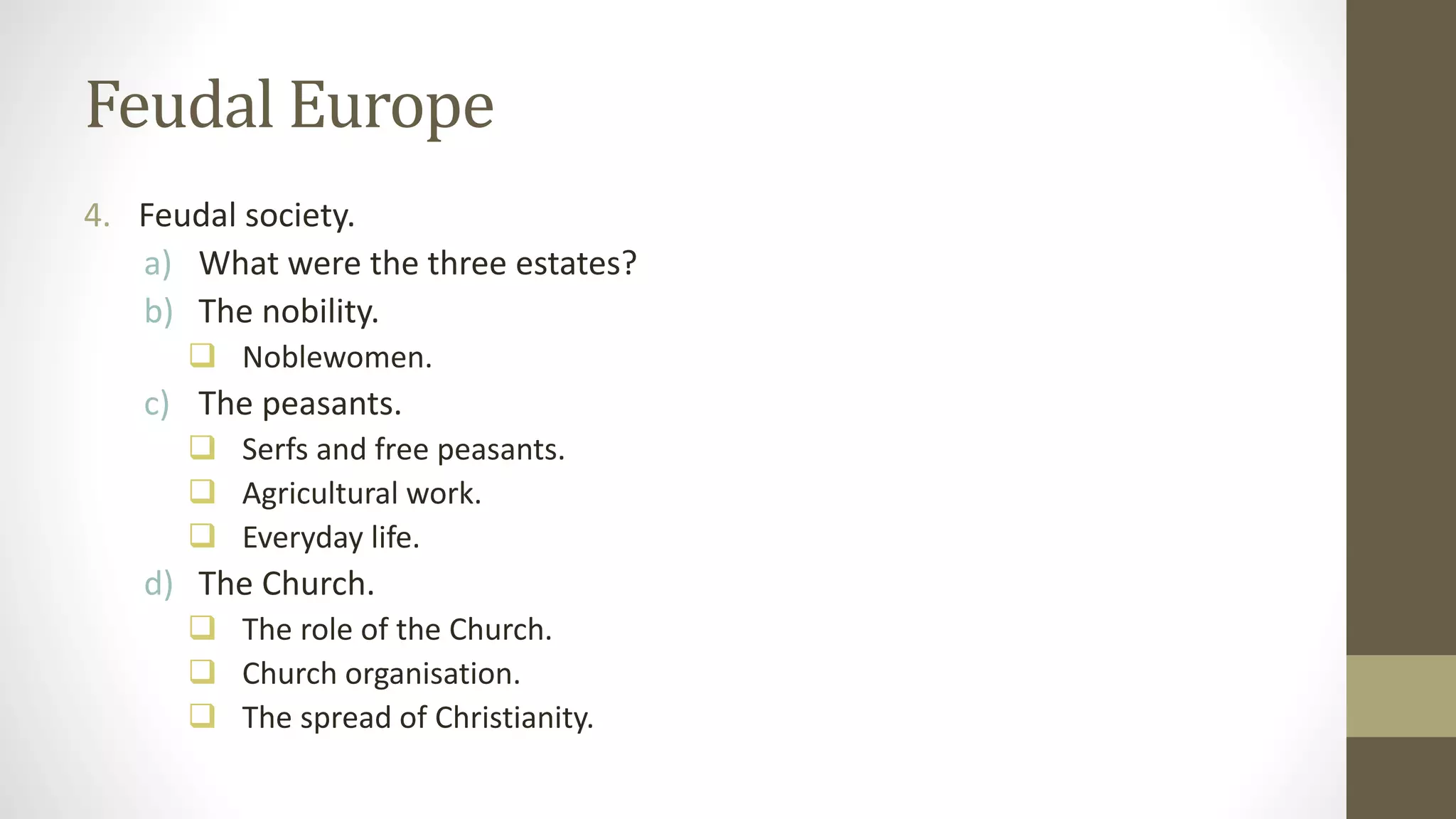 Feudal europe(updated) | PPT