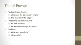 Feudal europe(updated) | PPT
