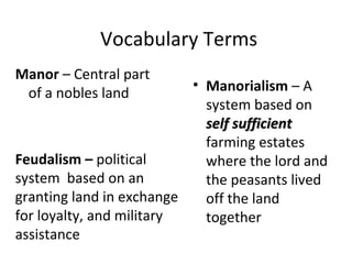Feudalism in Europe | PPT