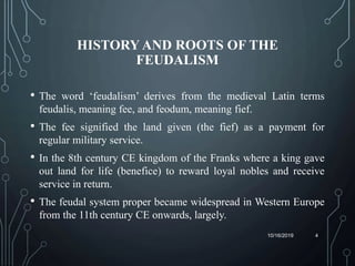 Feudalism | PPTX