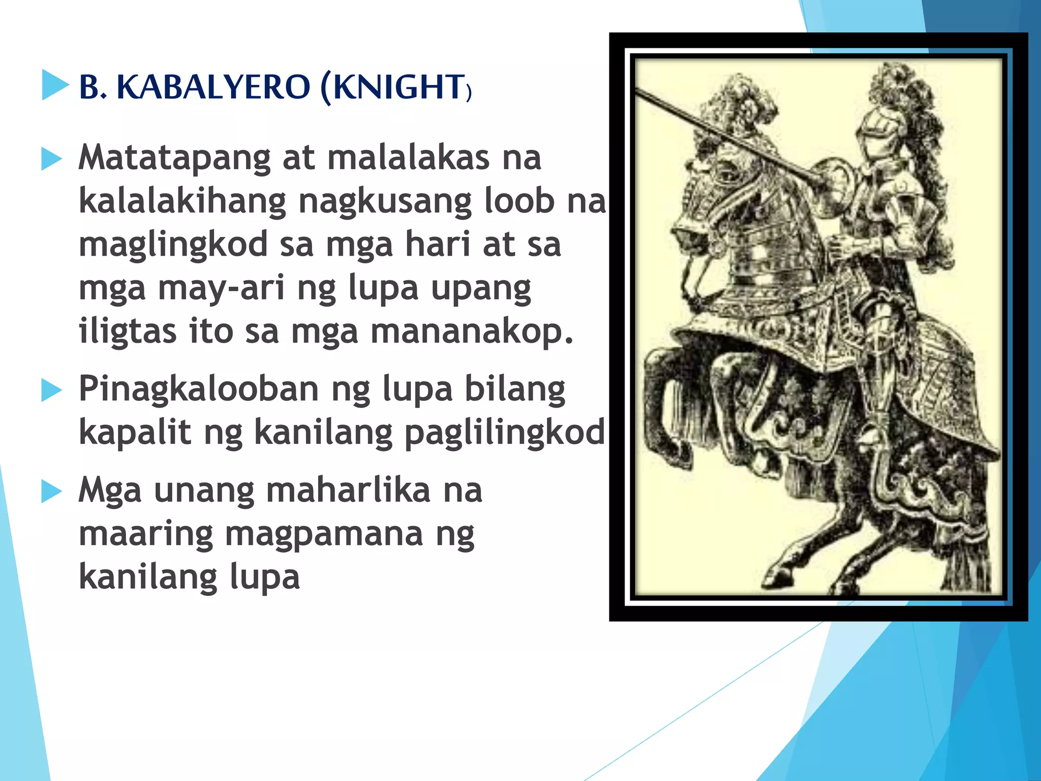 ANG KASAYSAYAN NG MUNDO: PIYUDALISMO | PPTX