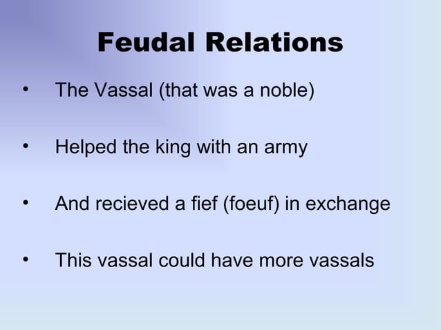 Feudalism and homage ceremony | PPT