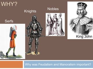 Feudalism and manorialism | PPTX