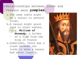 Feudalism and manorialism | PPTX