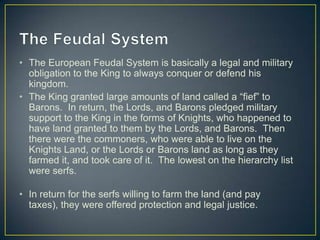 Feudalism in the middle ages | PPT