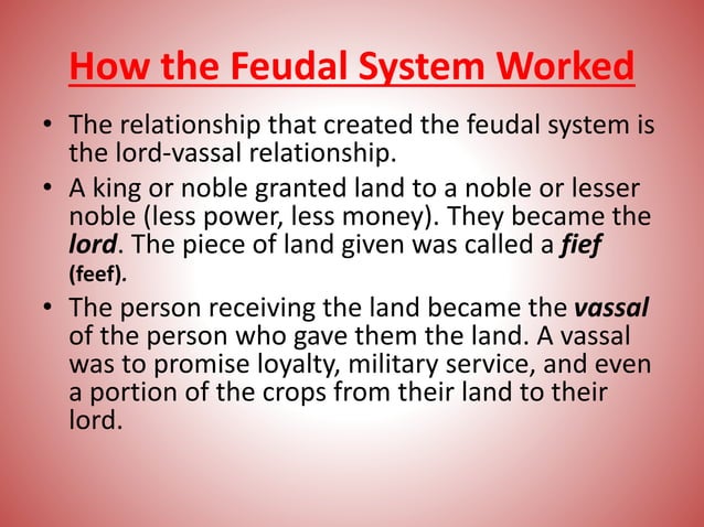 Feudalism in the Middle Ages PPT.pptx | Christianity | Religion ...