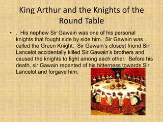 Feudalism, king arthur, and the medieval sweet, pozsgai, cooper | PPTX