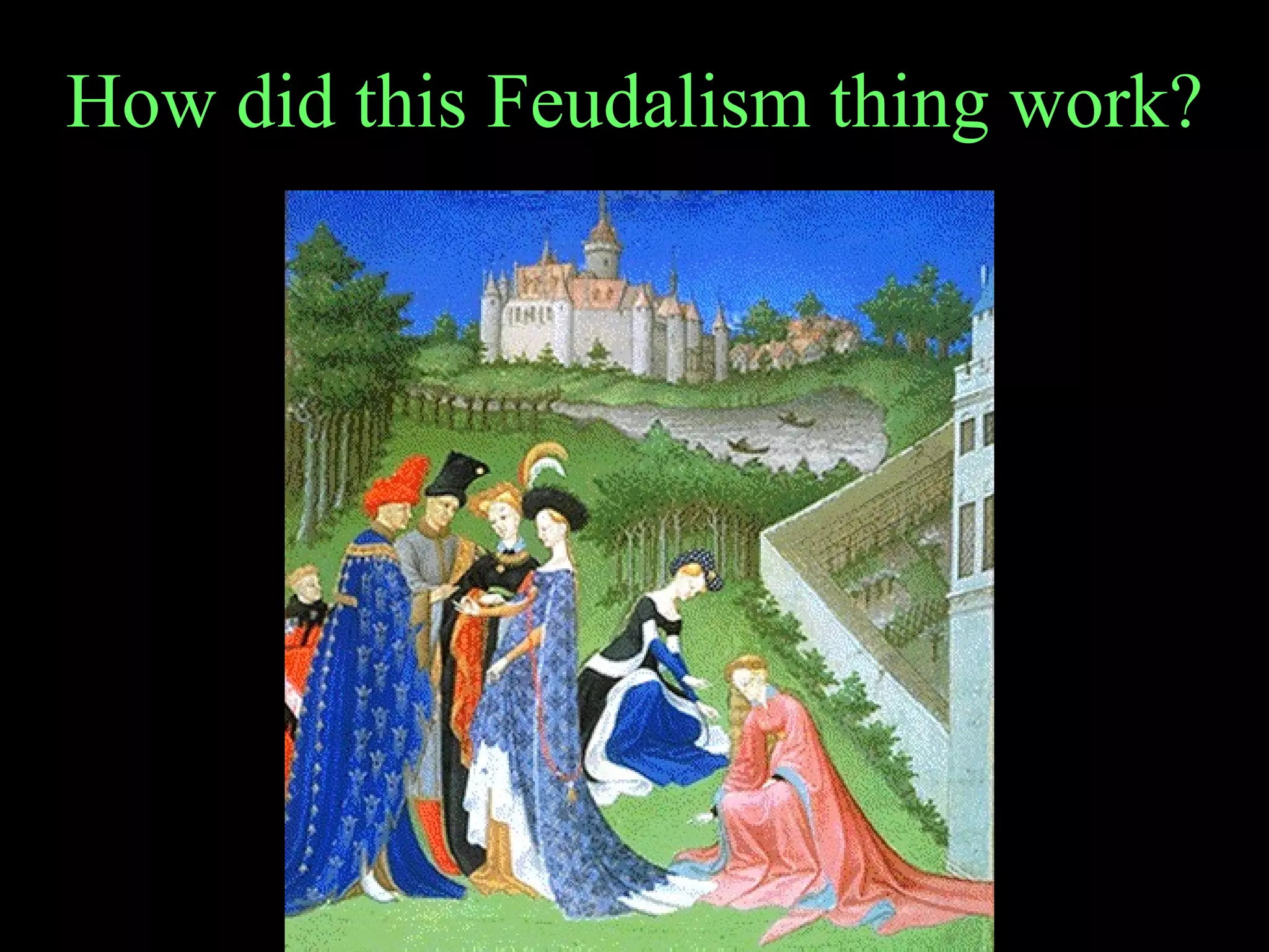 Feudalism manorialism | PPT