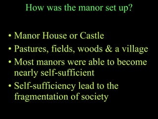 Feudalism manorialism | PPT