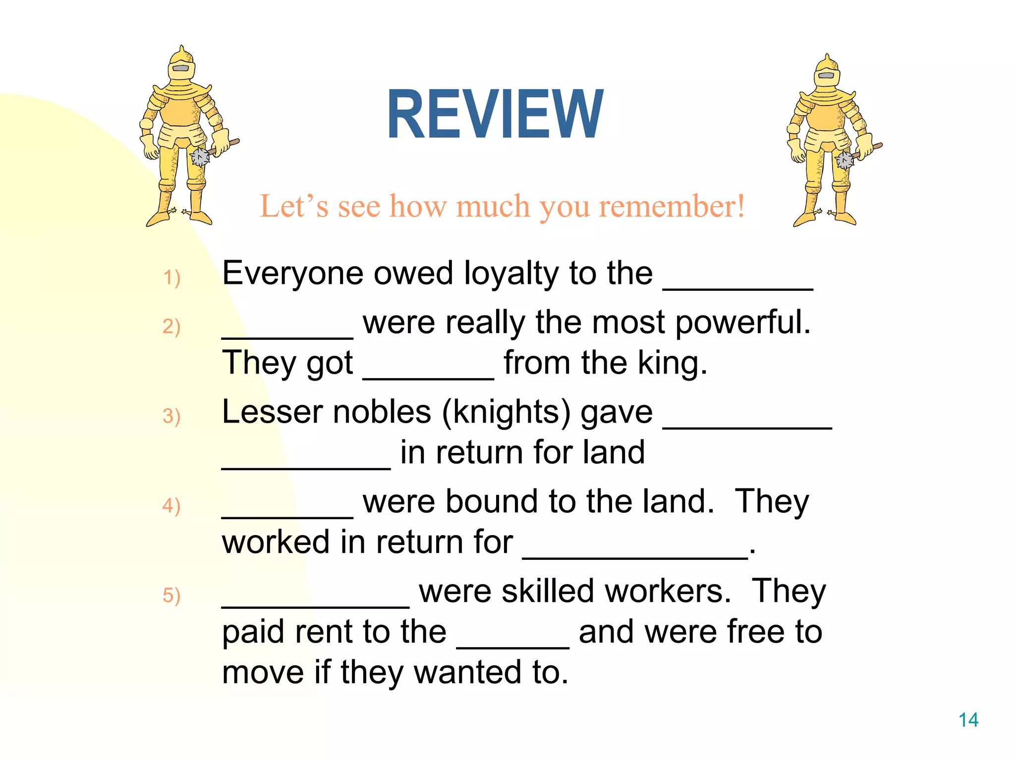 Feudalism powerpoint | PPT