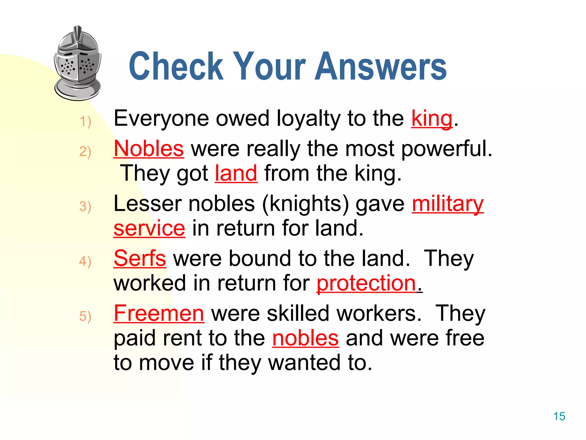Feudalism powerpoint | PPT
