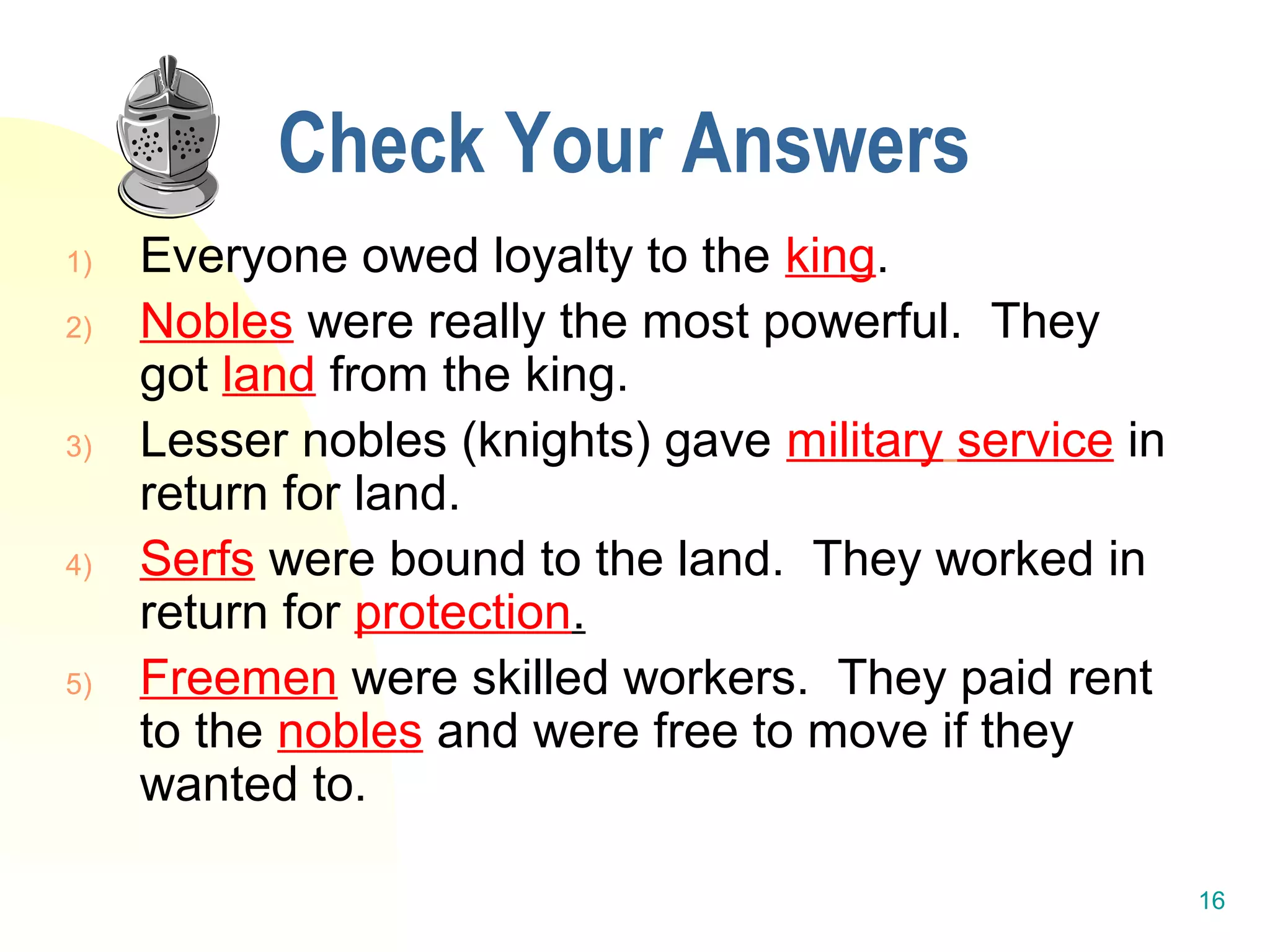 Feudalism powerpoint | PPT
