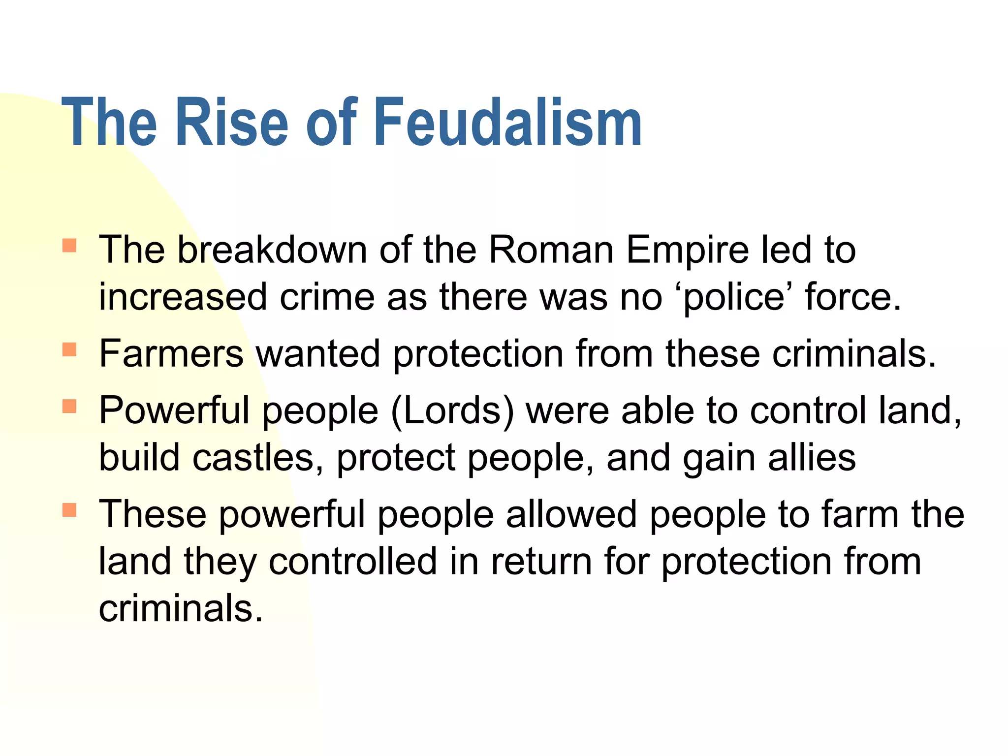 Feudalism powerpoint | PPT
