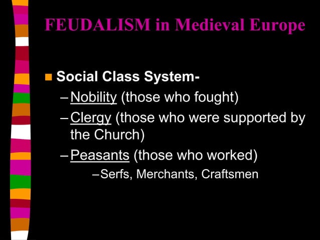 Feudalism&society | PPTX