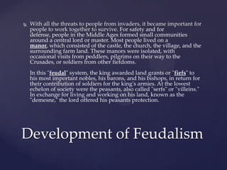 Feudalism & the european kingoms | PPT