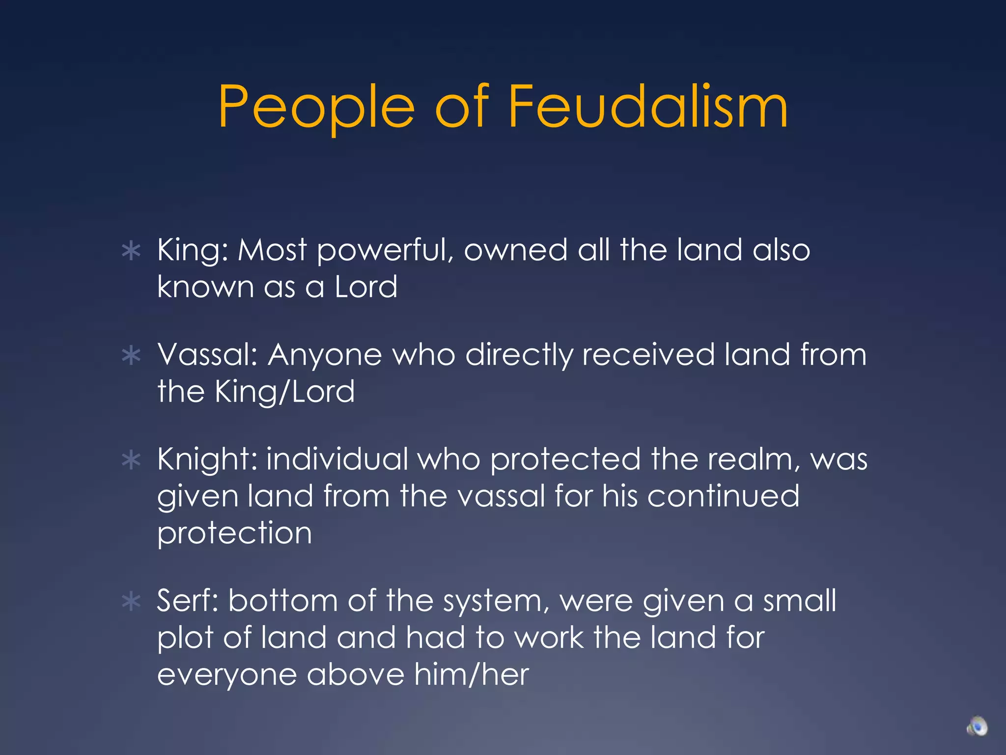 Feudalism visual | PPTX