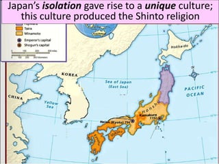 Spread Of Shintoism Map