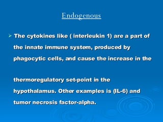 Fever | PPT | Infectious Diseases | Diseases and Conditions