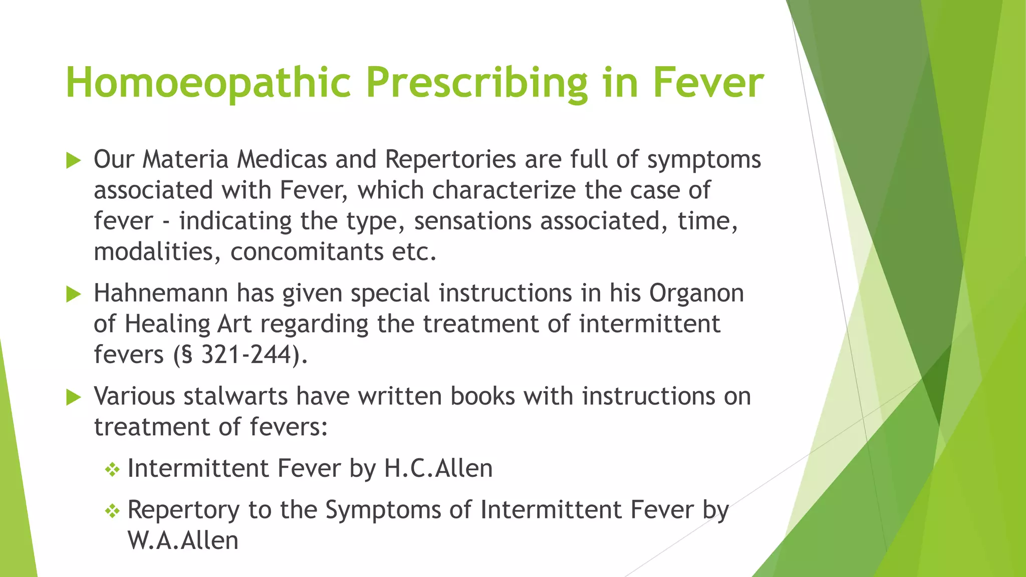 Fever | PPTX