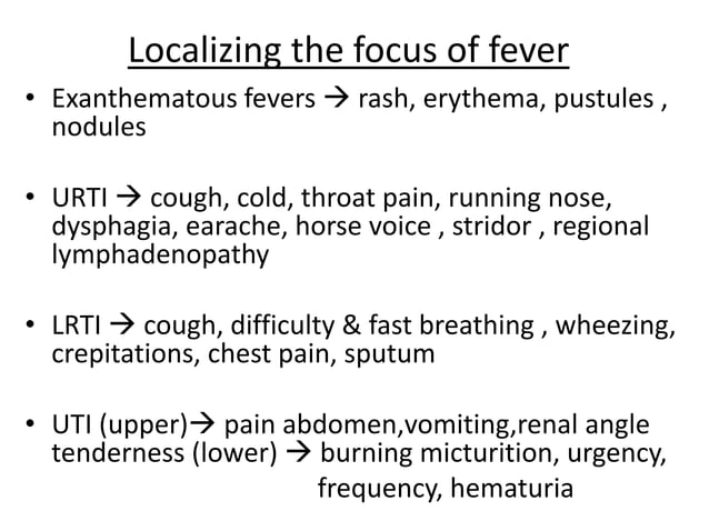 Fever | PPTX | Infectious Diseases | Diseases and Conditions