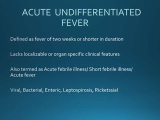 Fever | PPTX