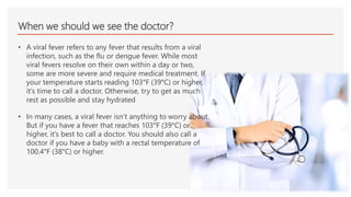 Viral/Bacterial Fever | PPTX