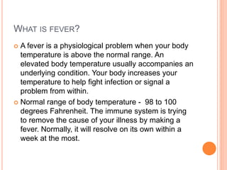 Fever | PPTX
