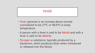 Fever | PPTX