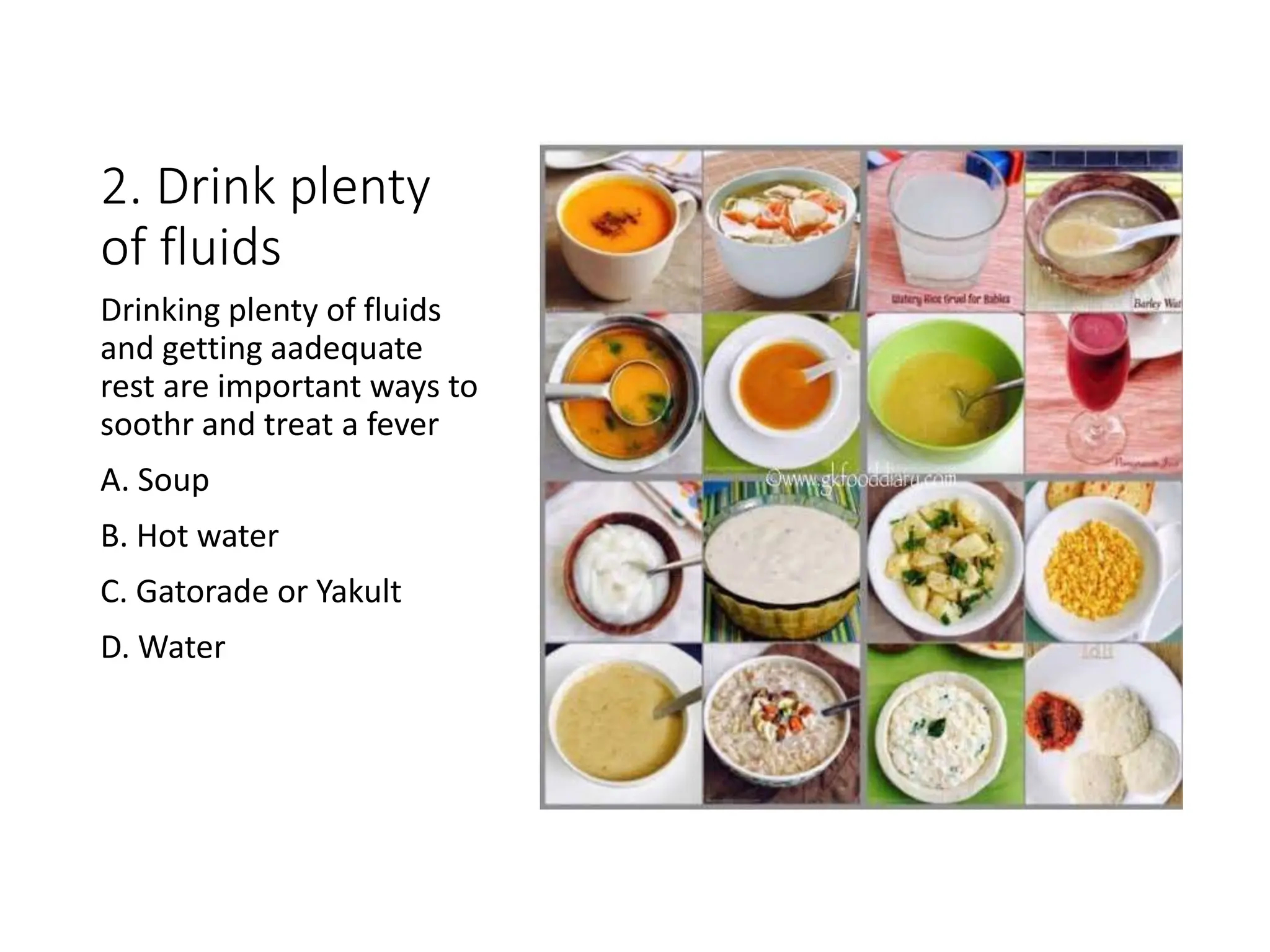 First aid for Fever, House remedy for fever | PPT