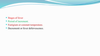 Fever mechanism.veteenary medicine notes | PPTX