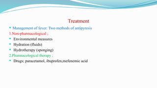 Fever mechanism.veteenary medicine notes | PPTX